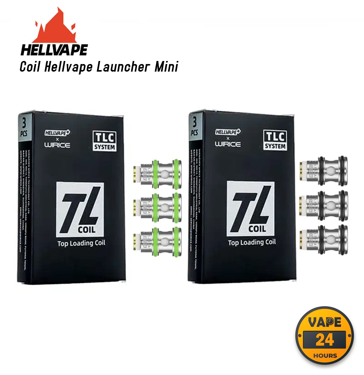 Coil Hellvape Launcher Mini คอยล์สำหรับอะตอม ราคาถูกที่สุดในประเทศ