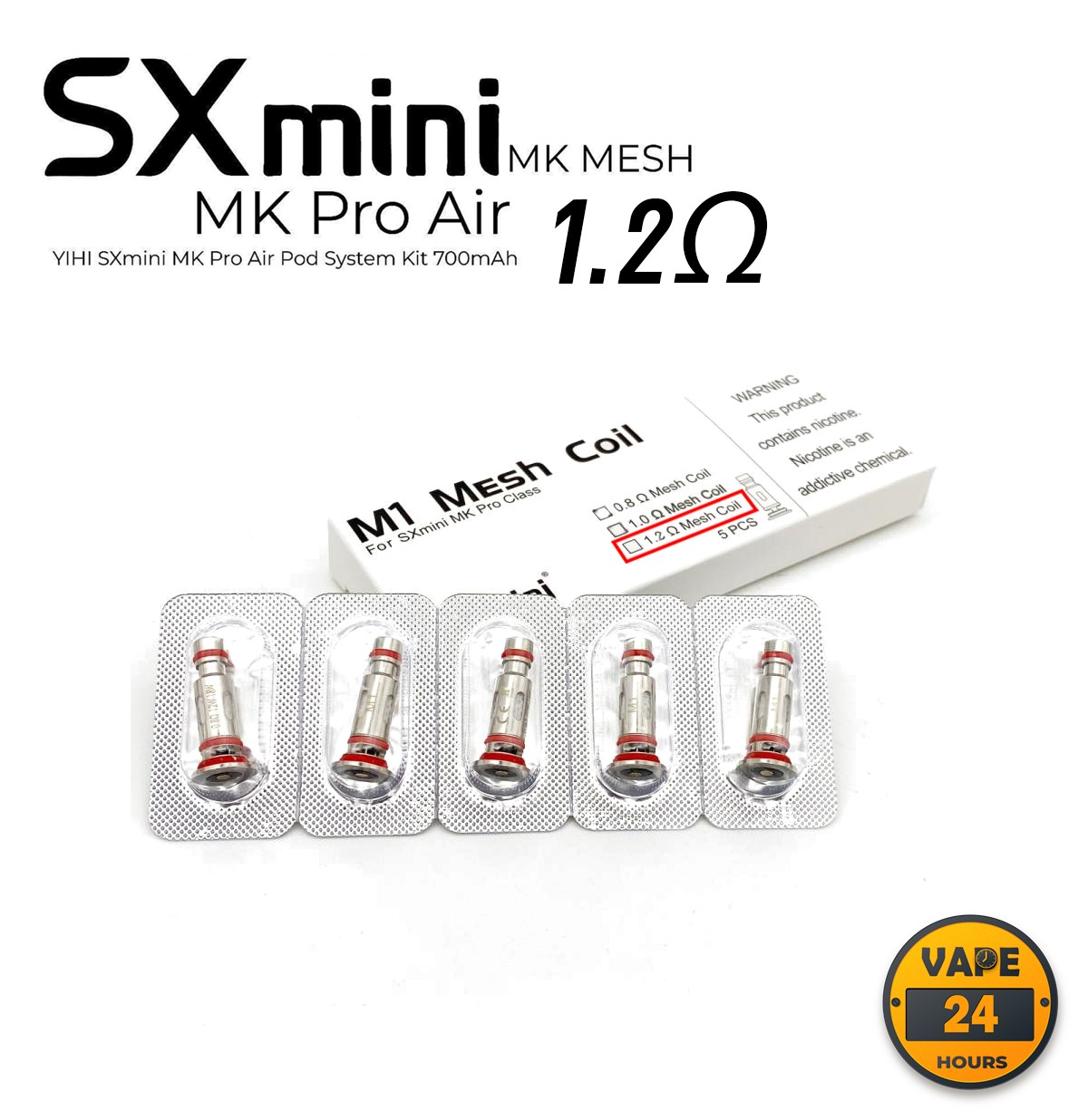 Coil SX Mini MK Pro Air คอยล์รุ่นใหม่ ฟิลสูบนุ่มคอ ของแท้ 100%